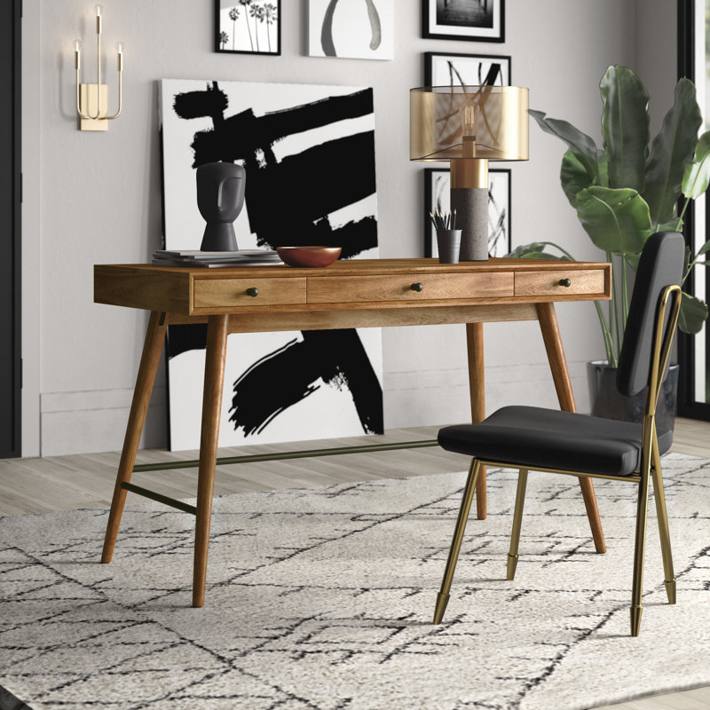 Andersen Writing Desk Mercury Row Color Brown